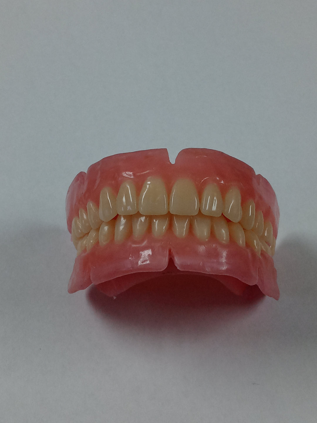 Dentures Upper And Lower Pink Fullset Acrylic False Teeth Size Lower 2 ...