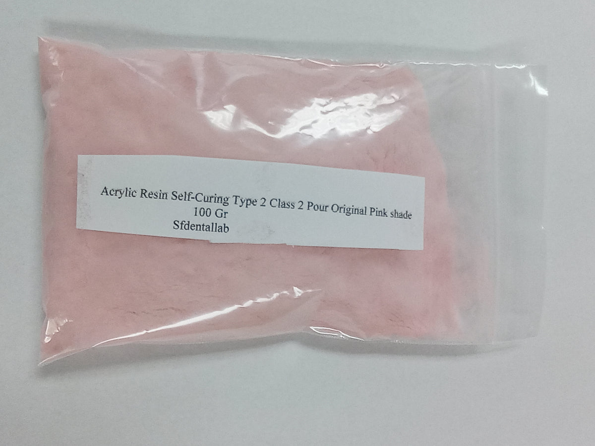 Acrylic Resin Powder Self-Cure Type 2 Class 2 pour Original Pink Shade ...