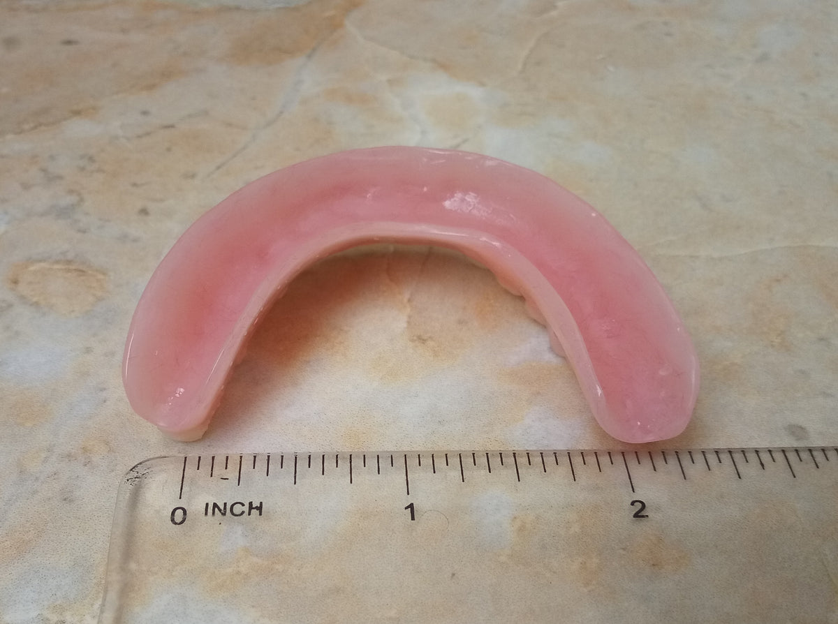 Fullset Pink Acrylic Denture False Teeth – Saldentures