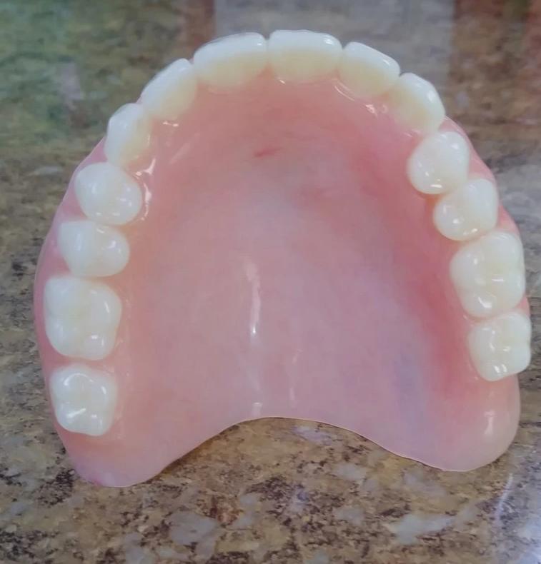 Big Upper False Teeth Acrylic Denture – Saldentures